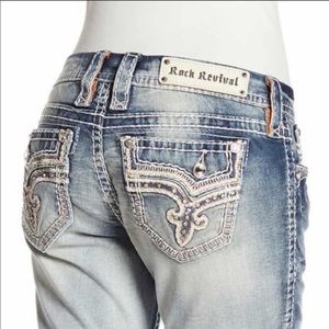 Rock Revival | Jeans | Rock Revival Womens Easy Stretch Bling Bootcut Jeans New | Poshmark